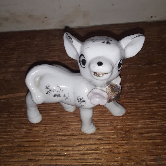 unknown | Accents | Vintage Kirtch Baby Lamp White Porcelain Figurine ...